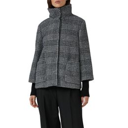 s.Oliver BLACK LABEL Damen s.Oliver BLACK LABEL Outdoorjacke ohne Kapuze mit hochschlie&szlig;endem Kragen schwarz 40