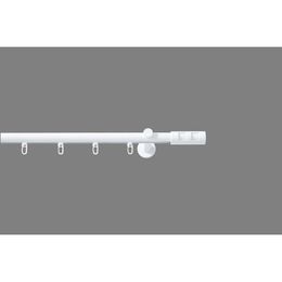 GOOD LIFE Innenlaufschiene &raquo;Cartucho&laquo; &Oslash; 20 mm 1 l&auml;ufig-l&auml;ufig Fixma&szlig; wei&szlig; Aluminium, Metall B/L: 160cm &Oslash; 20mm, 1 l&auml;ufig