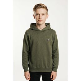 name it Herren Kapuzensweatshirt &raquo;NKMVIMO LS SWEAT W HOOD BRU NOOS&laquo;, Baumwollmischung, regular fit gr&uuml;n 122/128
