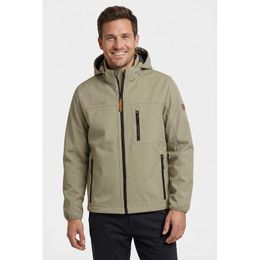 Camel Active Herren Camel Active Softshelljacke mit Kapuze mit Kapuze beige 50