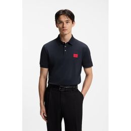 Hugo Herren Hugo Poloshirt &raquo;Dereso&laquo; Slim Fit, Kurzarm, Hugo Weblabel schwarz M
