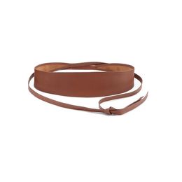 Lascana Tailleng&uuml;rtel 'Bindeg&uuml;rtel, Bauchg&uuml;rtel, Lederg&uuml;rtel, G&uuml;rtel f&uuml;r Kleid & Overall' camel Gr. M f&uuml;r Damen