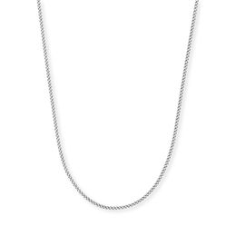 Engelsrufer Damen Collierkettchen &raquo;Panzerkettengliederung, 1,3 mm breit&laquo; silber 42, Silber 925 (Sterlingsilber), B: 1,3mm