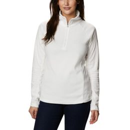 Columbia Damen Fleeceshirt &raquo;Glacial IV 1/2 Zip&laquo; wasserabweisend, windabweisend, atmungsaktiv, schnell trocknend wei&szlig; S (34/36)