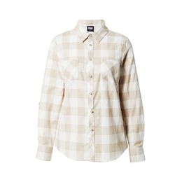 Urban Classics Bluse Damen Gr&ouml;&szlig;e XS camel / wei&szlig;