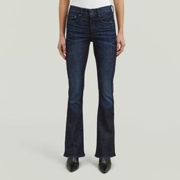 G-Star Raw G-Star Damen G-STAR Bootcut-Jeans &raquo;3301 Flare Wmn&laquo; aus Stretch-Denim 30, L&auml;nge 32