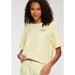 Copenhagen Studios Damen T-Shirt aus Heavy Jersey Qualit&auml;t 32/34