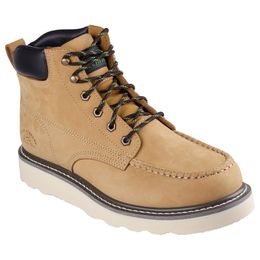 Skechers Herren Schn&uuml;rstiefel &raquo;KADMIEL JOHN DEERE-GRAND CREEK&laquo; Boots mit John Deere Collaboration braun 43