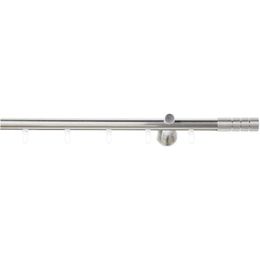 GOOD LIFE Innenlaufschiene &raquo;Ranura&laquo; &Oslash; 20 mm 1 l&auml;ufig-l&auml;ufig Fixma&szlig; silber Aluminium, Metall B/L: 120cm &Oslash; 20mm, 1 l&auml;ufig