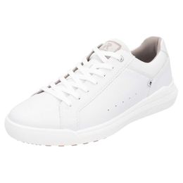 Rieker Sport Herren RIEKER Sport Sneaker Freizeitschuh, Halbschuh, Schn&uuml;rschuh mit gepolstertem Schaftrand wei&szlig; 45