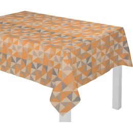 Adam Tischdecke &raquo;Bio Bel&laquo; aus 100% Bio-Baumwolle gelb Bio-Baumwolle B/L: 80cm x 80cm, 1 Stk., eckig