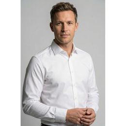 OLYMP Herren OLYMP Businesshemd &raquo;Level Five body fit&laquo; schlichtes Design wei&szlig; 44, N-Gr