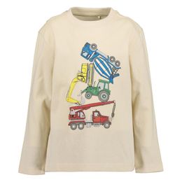 Blue Seven Jungen Langarmshirt Baumwolle, Fotodruck, Schaumdruck 128