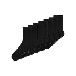 name it Herren Socken &raquo;NKNSOCK 7P SOLID NOOS&laquo; Packung, 7 Paar tlg. schwarz 28-30