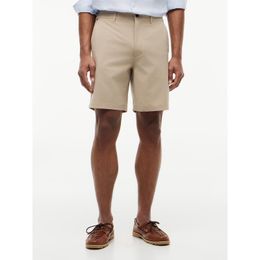 Tommy Hilfiger Herren Chinoshorts &raquo;DOVER&laquo; mit Flag-Stickerei beige 30, N-Gr