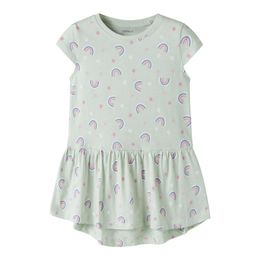 name it M&auml;dchen Jerseykleid &raquo;NMFVIGGA CAPSL DRESS F1 NOOS&laquo; Baumwolle, regular fit 110, N-Gr