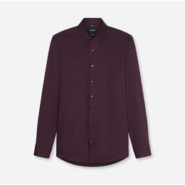 OLYMP Herren OLYMP Businesshemd &raquo;Level Five body fit&laquo; schlichtes Design lila 39, N-Gr