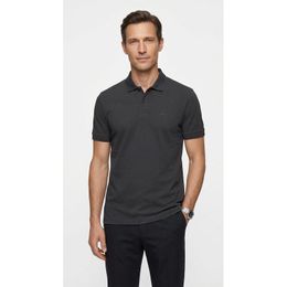 BOSS Green Herren BOSS Green Poloshirt &raquo;Pio Pique Regular Fit&laquo; Cotton Pique Polo, pflegeleicht 100% Baumwolle grau L