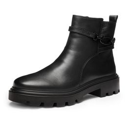 Ara Damen Stiefelette &raquo;MANCHESTER&laquo; Biker Boots, Stiefel in Komfortweite H (= sehr weit) schwarz 6,5