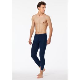 Schiesser Herren Slip &raquo;Original Classics&laquo; langes Bein, mit Eingriff, ohne st&ouml;rende Seitenn&auml;hte blau 7