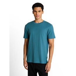 Tom Tailor Denim Herren Tom Tailor Denim Rundhalsshirt blau L