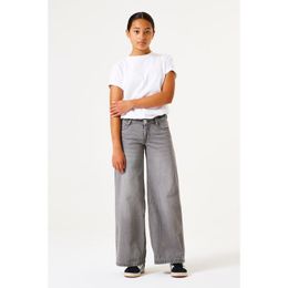Garcia M&auml;dchen Weite Jeans im Five-Pocket Style for GIRLS blau 146, N-Gr