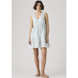Levi's Levi's Damen Sommerkleid &raquo;LULU SL MINI DRESS&laquo; Ohne Taschen mit H&auml;kel-Details und &Auml;rmellos M (38), N-Gr