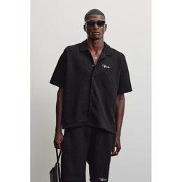 Pegador Herren Pegador Kurzarmhemd &raquo;JOVREN STRUCTURED SHIRT&laquo; schwarz L, N-Gr