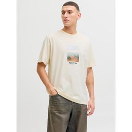 Jack & Jones Jack & Jones Herren T-Shirt &raquo;JORNORREBRO PHOTO TEE SS CREW NECK&laquo; Baumwolle, relaxed fit L