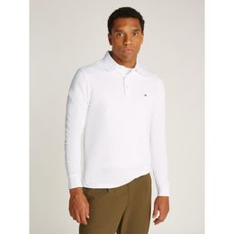 Tommy Hilfiger Herren Langarm-Poloshirt &raquo;1985 SLIM LS POLO&laquo; wei&szlig; 3XL