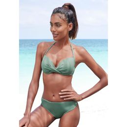 s.Oliver Damen s.Oliver Bikini-Hose &raquo;Spain&laquo; in modischen Unifarben gr&uuml;n 44, N-Gr
