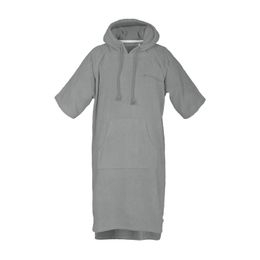 Tom Tailor HOME Badeponcho &raquo;Surfponcho COLOR BATH&laquo; 1 Stk. mit Kordel, Bauchtasche, saugstark, Baumwolle, auch in Kindergr&ouml;&szlig;en grau Frottier SM