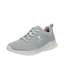 Rieker Damen Sneaker Klassik Sneaker, Freizeitschuh, Sportschuh, Halbschuh, Leichtgewicht grau 42