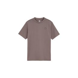 WE Fashion T-Shirt Jungen Gr&ouml;&szlig;e 146/152 hellbraun / schwarz / wei&szlig;