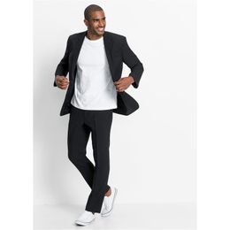 bonprix Herren bonprix Anzug &raquo;Anzug (2-tlg. Set), Regular Fit&laquo; Set, 2 tlg. regular fit Regular Fit, pflegeleichtes Material, zweiteiliges Set 56, N-Gr