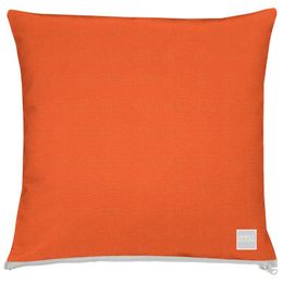 Apelt Dekokissen &raquo;3900&laquo; orange Obermaterial: 100% Polyacryl B/L: 49cm x 49cm, 1 Stk.