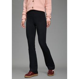 Flashlights Damen Bootcuthose aus elastischem jersey schwarz 42, N-Gr