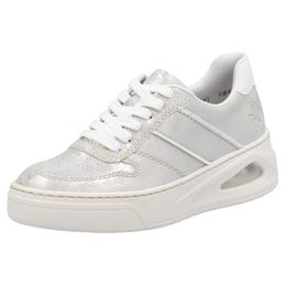 Rieker Damen Plateausneaker , Schn&uuml;rschuh, Halbschuh, Freizeitsneaker mit Air Ausstattung bunt 38