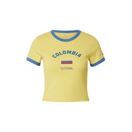 Levi's Levi's T-Shirt 'Colombia Ringer Tee' Damen Gr&ouml;&szlig;e S azur / gelb / rot / wei&szlig;