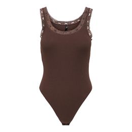 Only Damen Only Body &raquo;ONLVINI S/L LACE BODYSUIT RS JRS&laquo; Baumwollmischung, Spitze L, N-Gr
