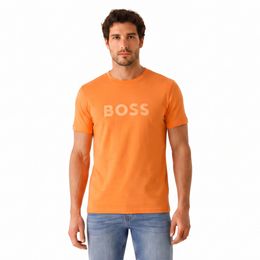 BOSS Herren Regular Fit Kurzarm Baumwoll-T-Shirt 50491706