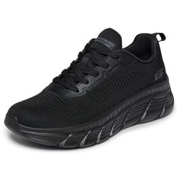 Skechers Damen Sneaker &raquo;BOBS B FLEX HI-FLYING HI&laquo; , Trainingsschuh, Schn&uuml;rschuh, Freizeitschuh in veganer Verarbeitung schwarz 35
