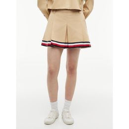 Tommy Jeans Damen Minirock &raquo;TJW RWB TAPE MINI SKIRT&laquo; Baumwolle beige 31