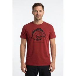 Icepeak Herren T-Shirt &raquo;MILLINGTON&laquo; Print T-Shirt, aus Baumwolle rot XL