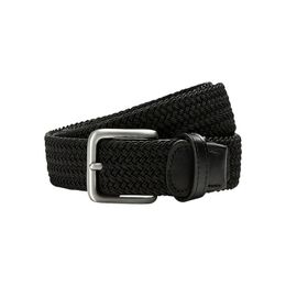 Jack & Jones Jack & Jones Herren Stretchg&uuml;rtel &raquo;JACSPRING WOVEN BELT NOOS&laquo; Materialmix, verschiedene L&auml;ngen schwarz 80