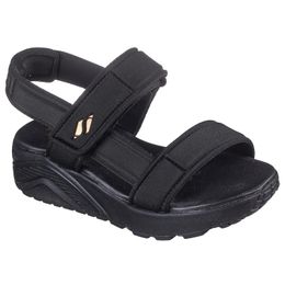 Skechers M&auml;dchen Sandale &raquo;UNO LITE SANDAL-SUNNY STAND&laquo; Sommerschuh mit Plateausohle, Gr&ouml;&szlig;enschablone zum Download schwarz 27