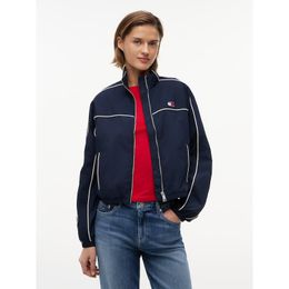Tommy Jeans Damen Blouson &raquo;TJW NYLON PIPING JACKET&laquo; mit kontrastfarbener Paspelierung L (42/44)