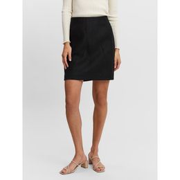 V&eacute;ro Moda Vero Moda Damen Minirock &raquo;VMFORTUNEALLISON HW SHORT SKIRT GA NOOS&laquo; Kunstfaser schwarz S (36)