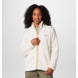 Columbia Damen Fleecejacke &raquo;West Bend Full Zip II&laquo; Langarm-Design, mit Rei&szlig;verschluss, wasserabweisend, windabweisend wei&szlig; XS