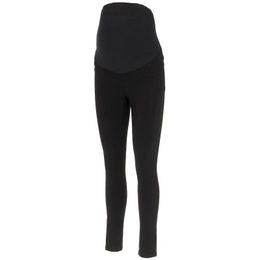 MAMALICIOUS Damen Umstandsjeans &raquo;MLLUCY&laquo; mit praktischem &Uuml;berbauchbund schwarz L (40), N-Gr